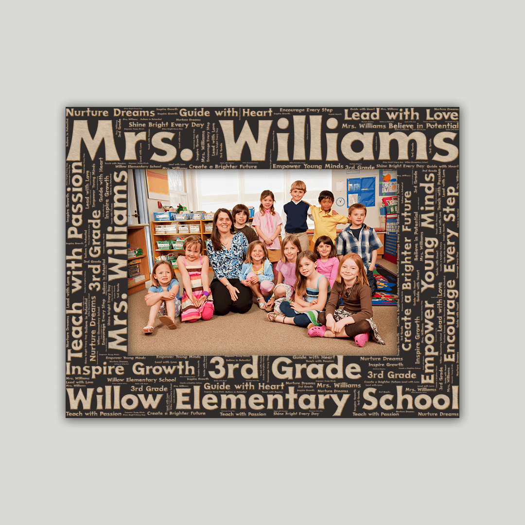 Teacher Appreciation Photo Frame