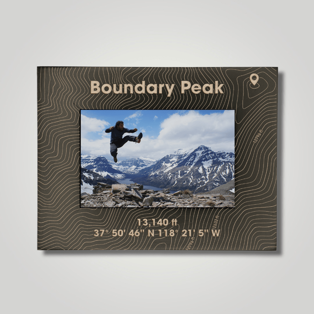 Boundary Peak Photo Frame