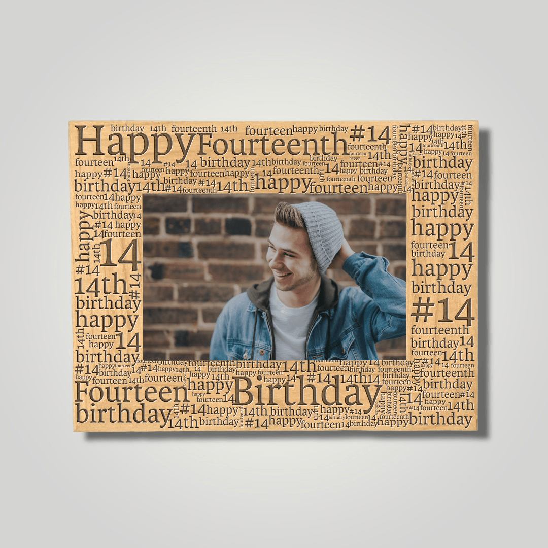 Fourteenth Birthday Photo Frame