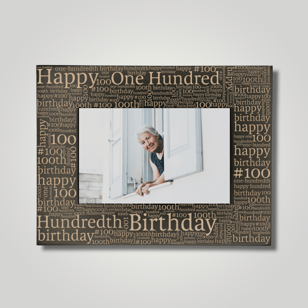 Hundredth Birthday Photo Frame